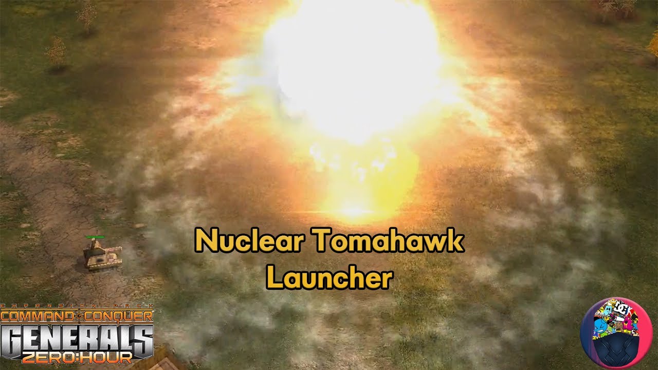 Nuclear Tomahawk Launcher in C&C Zero Hour - YouTube