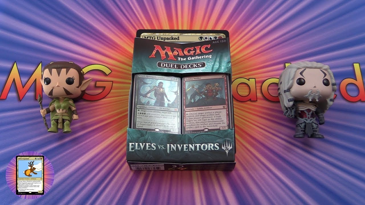 Unboxing an Elves vs Inventors Duel Deck - YouTube