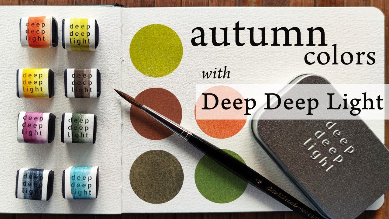 Autumnal Colors with Deep Deep Light 🍂🎨💛 - YouTube