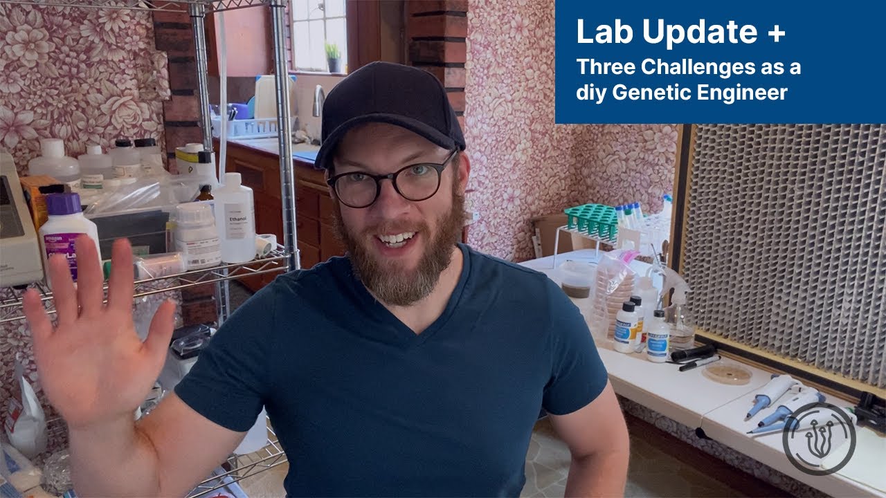 Lab Update + Three Challenges as a diy Genetic Engineer - YouTube