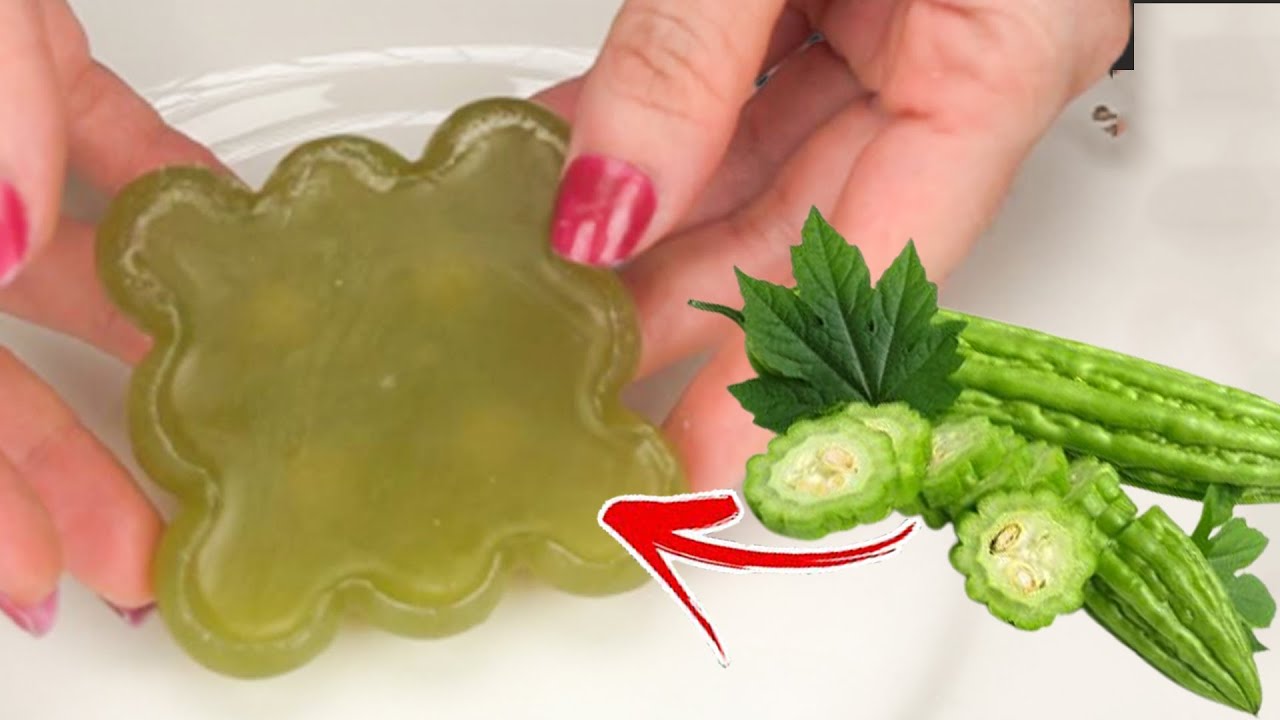 Homemade bitter melon soap! The best collagen! A cooling recipe for ...