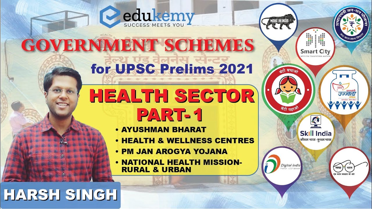 Health Sector Schemes Part 1 | Important Government Schemes for UPSC ...