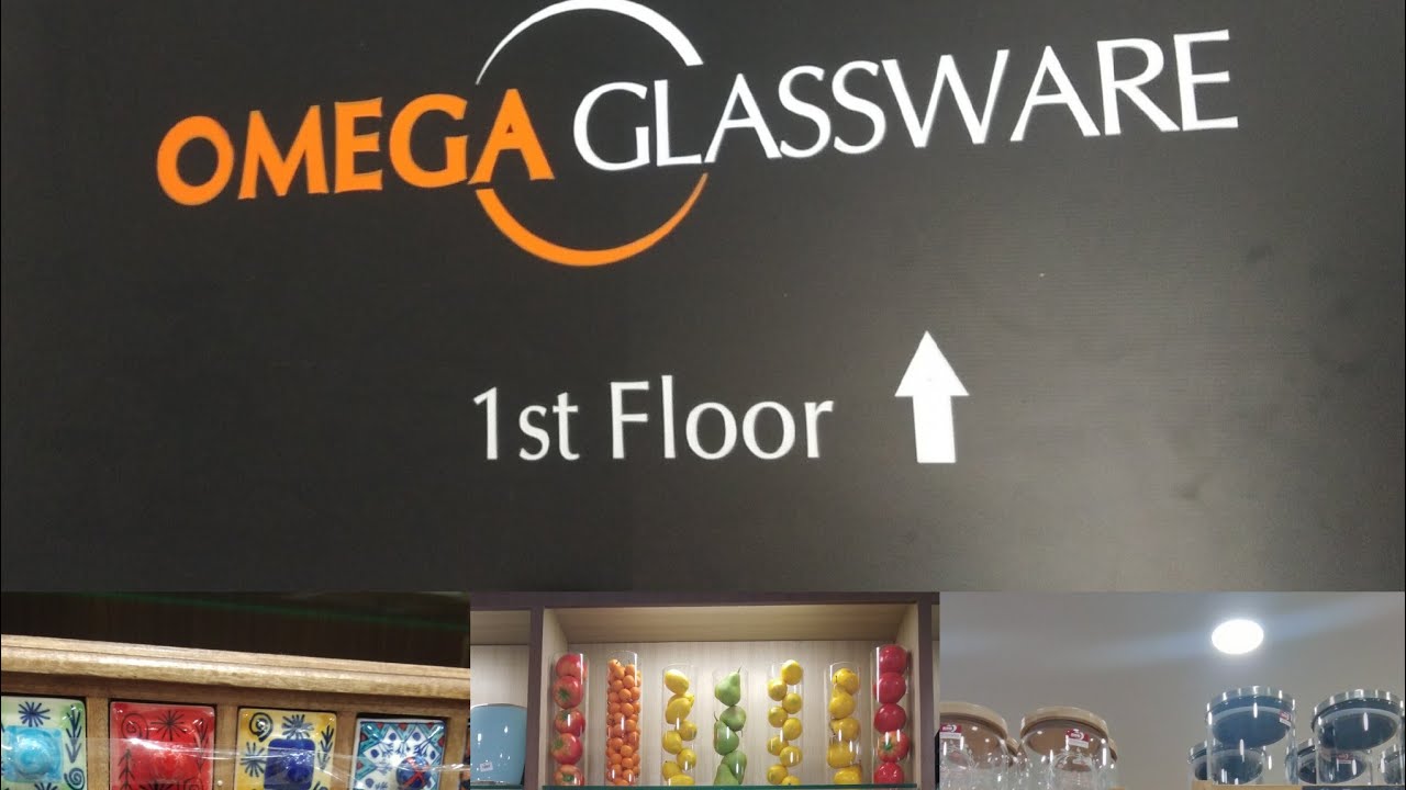 Omega glassware new latest collection with price - YouTube
