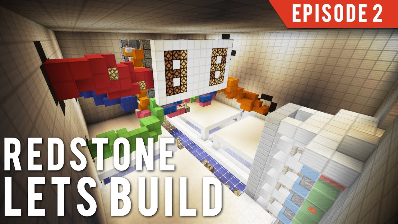 Redstone Let's Build: Evil Science Lab 2 - YouTube