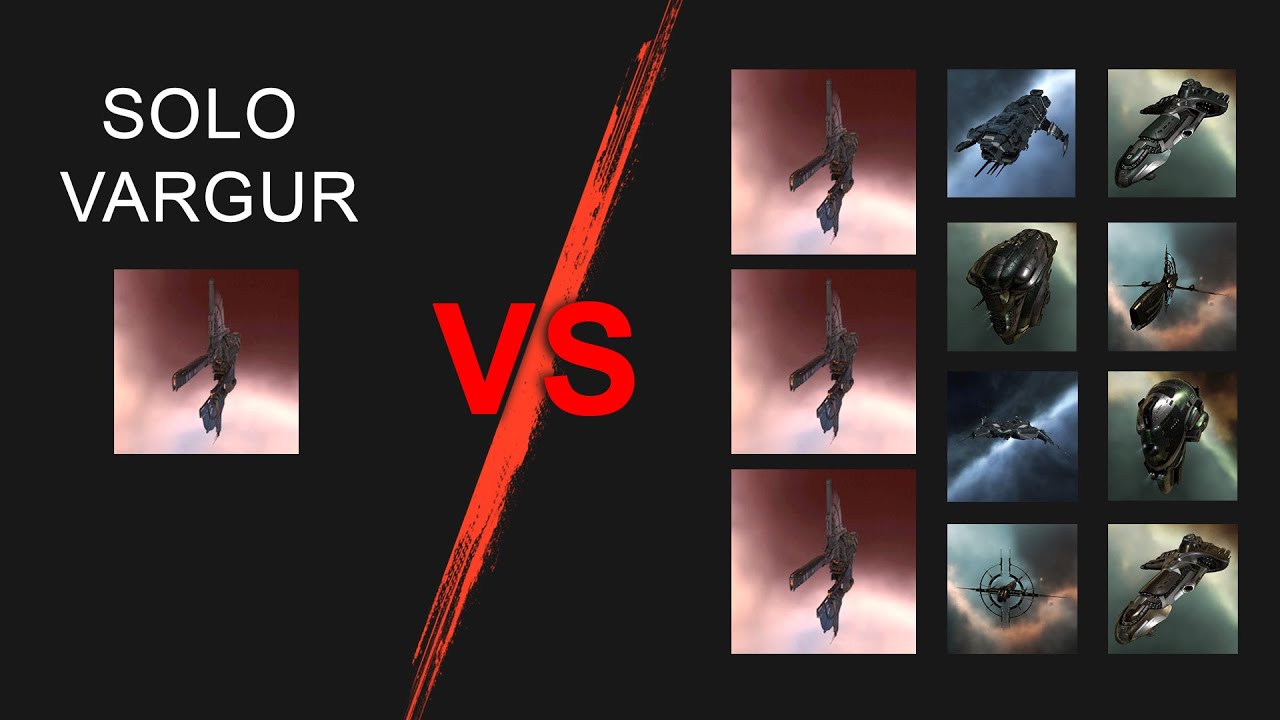 Solo VARGUR vs 3 vargurs & fleet. PVP 2022 // EVE online - YouTube