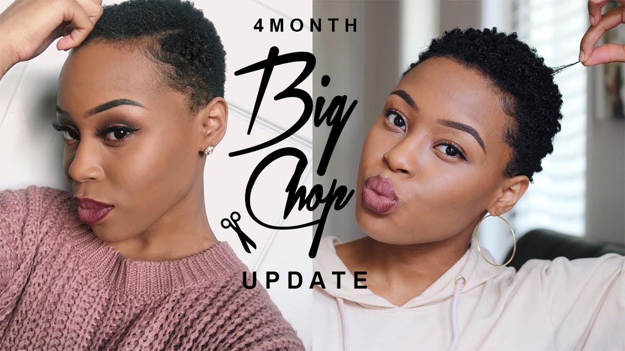 4 MONTH BIG CHOP UPDATE | IT'S FINALLY GROWING! - YouTube