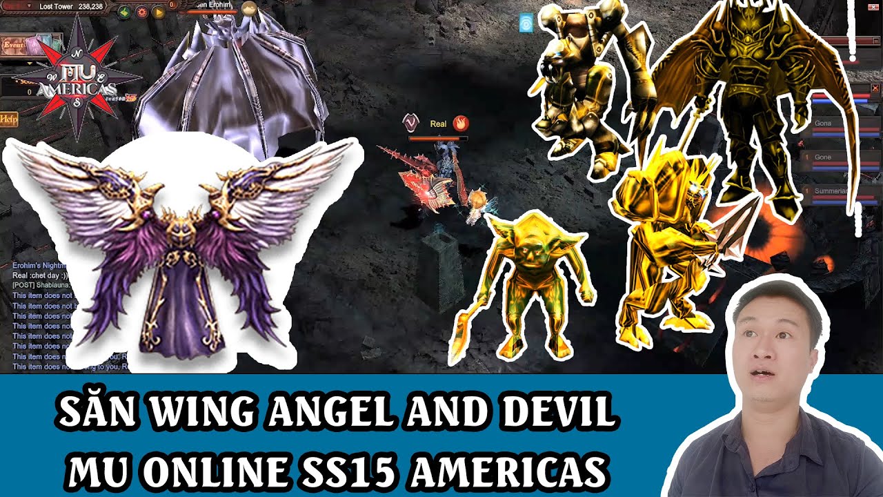 Mu Americas - Săn Boss Lấy Wing Angel And Devil - Những Event Tiền ...