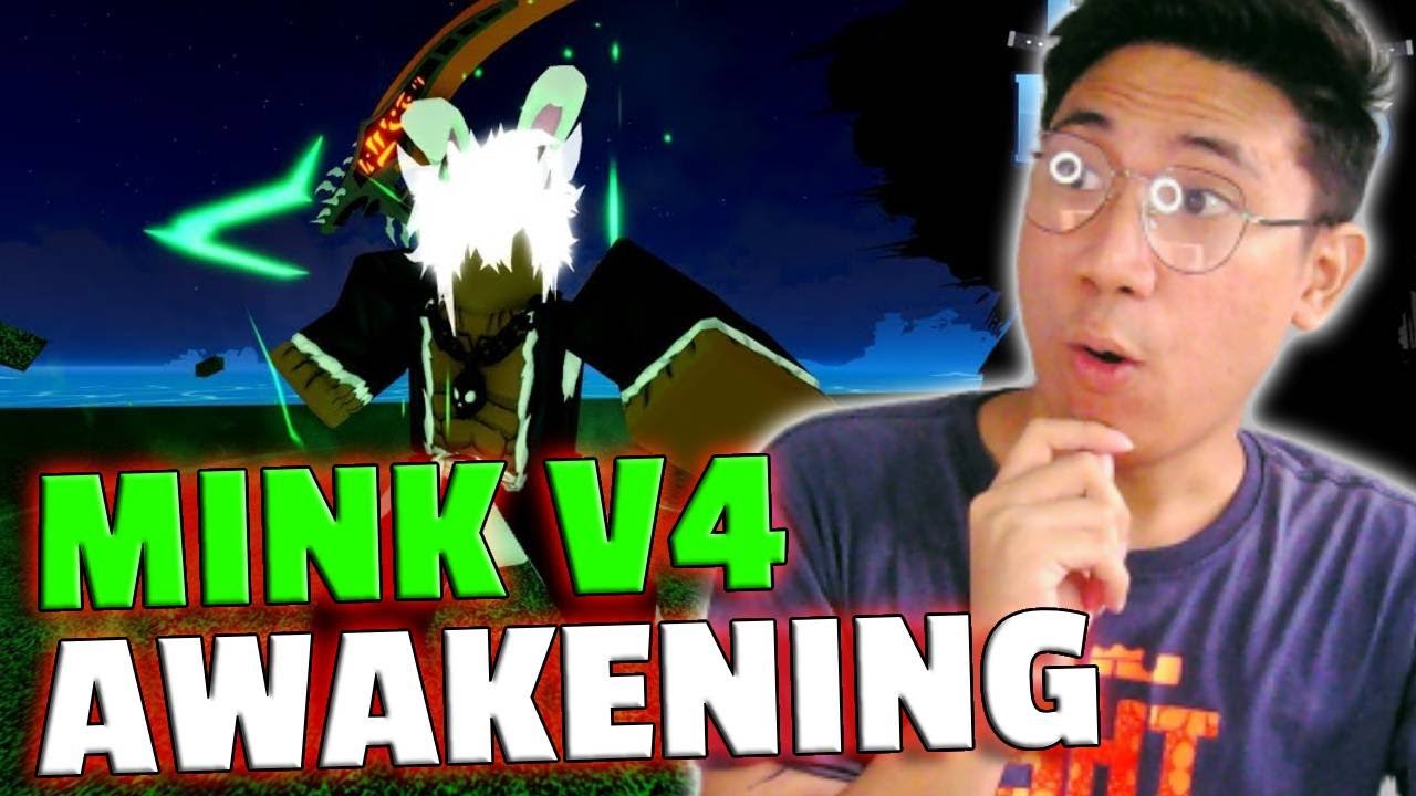BloxFruits - MINK Race V4 Awakening - YouTube