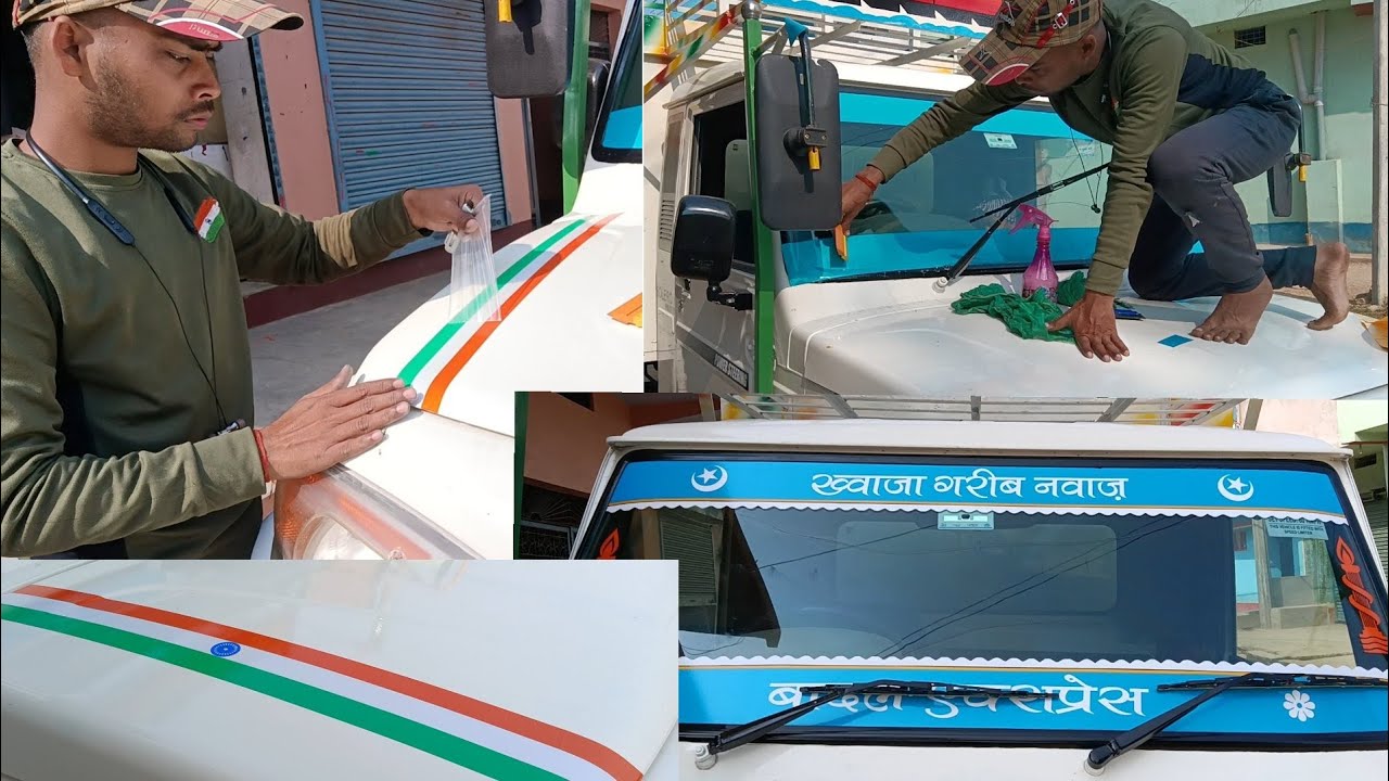 2023 bolero pickup fb power steering stickering modified - YouTube