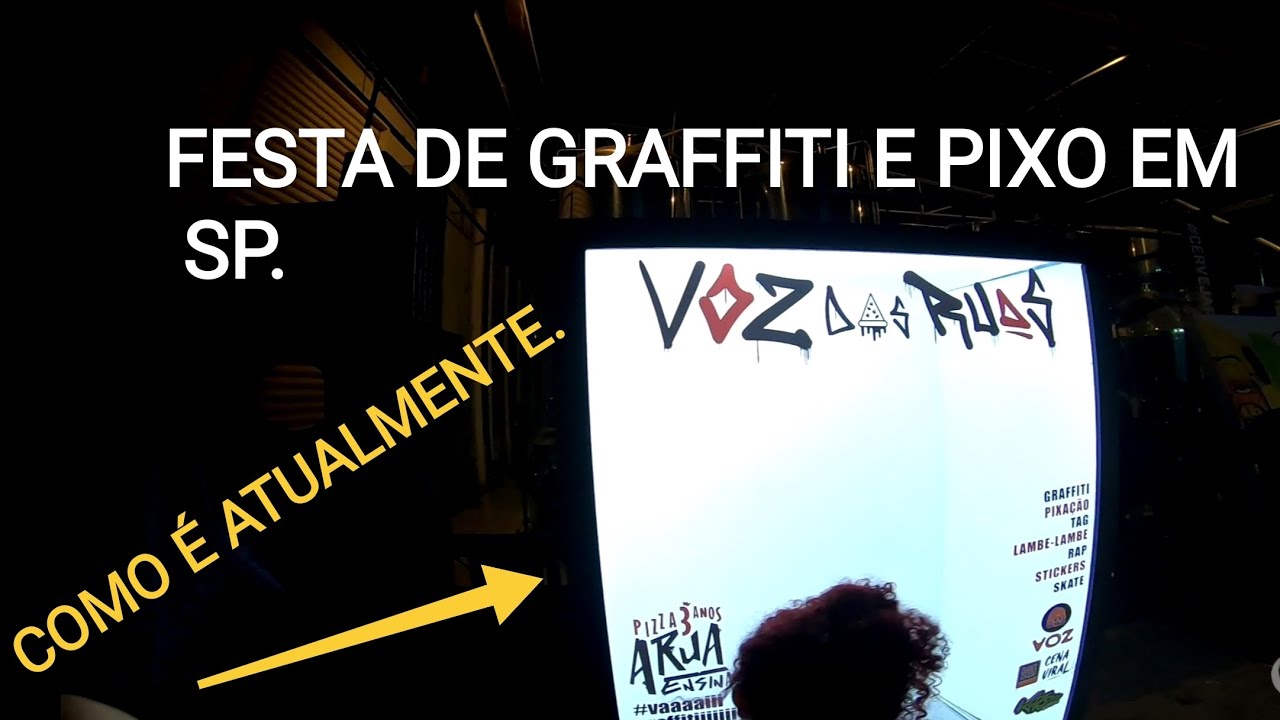 FESTA DE 3 ANOS DO PIZZA COM GRAFFITI. Muito pixo, graffiti , stickers ...