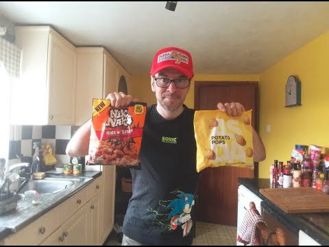 Lets Try Nik Naks Nice N Spicy Shredded Chicken & ASDA Potato Pops ...