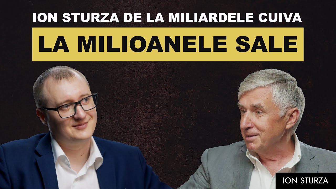 Ion Sturza - De la politică la antreprenoriat: Drumul spre succes al ...