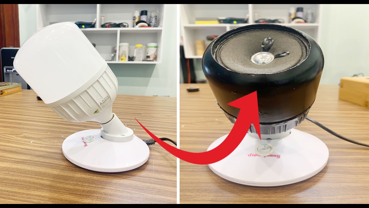 DIY Speaker Bluetooth - LED Light Bulb - Creative - Good Idea - Restore ...
