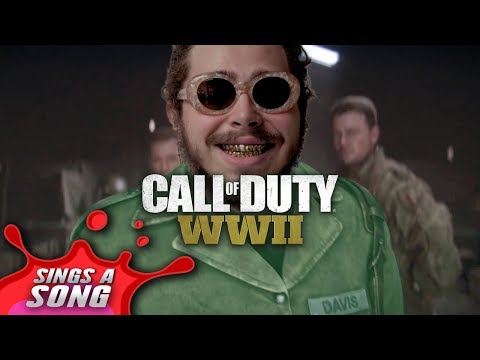 Rockstar Parody - Post Malone Calls in Sick to play COD WW2