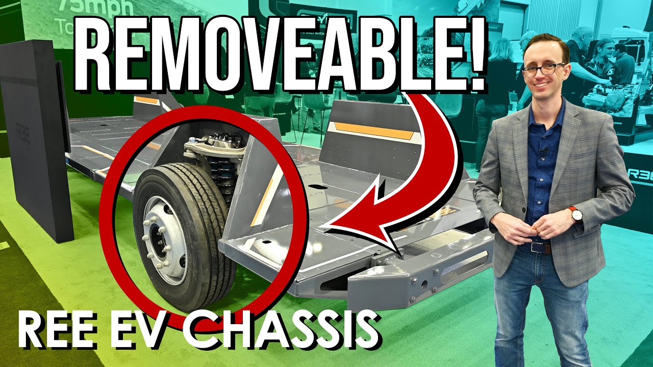 REE's Modular EV Chassis Could Corner the Market | 2023 Work Truck Week ...