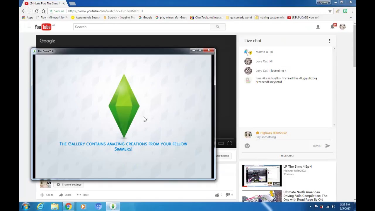 Lets Play The Sims 4 Ep 5 - YouTube