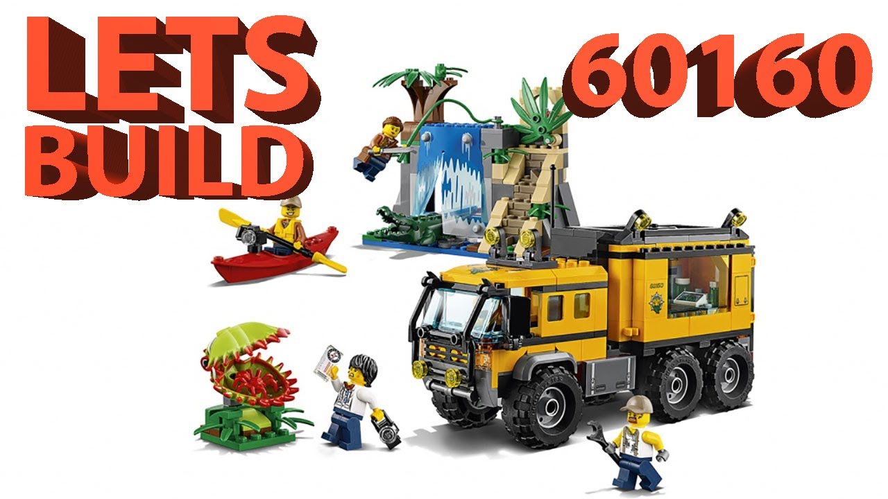Lets Build! Lego City Jungle Mobile Lab 60160 with Downunder Bricks ...