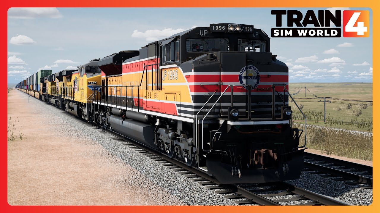 UP Southern Pacific unit! | Train Sim World 4 SD70ACe/Sherman Hill ...