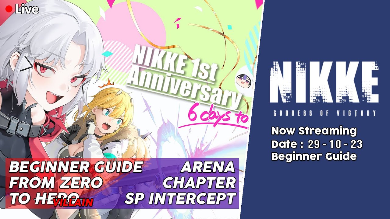 🔴 Live 291023 [Beginner Guides] - GODDESS OF VICTORY: NIKKE | Mobile PC ...