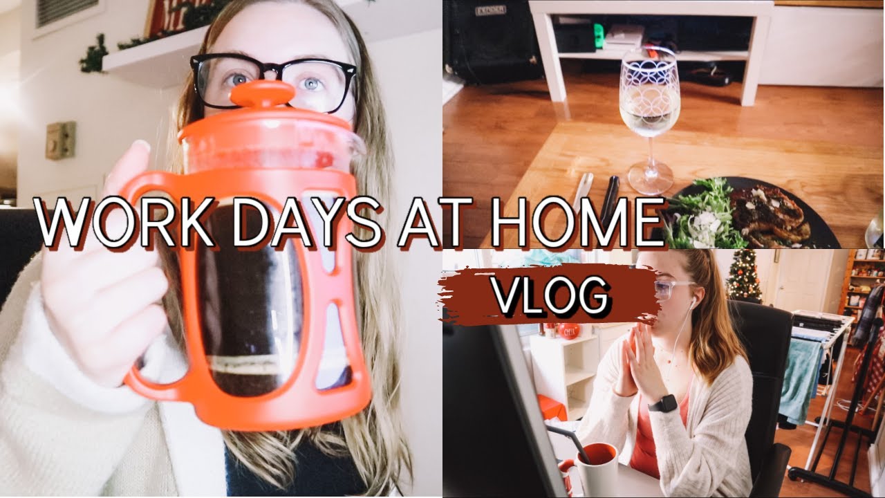 WORK VLOG | feeling productive, work day at home & friday night date ...