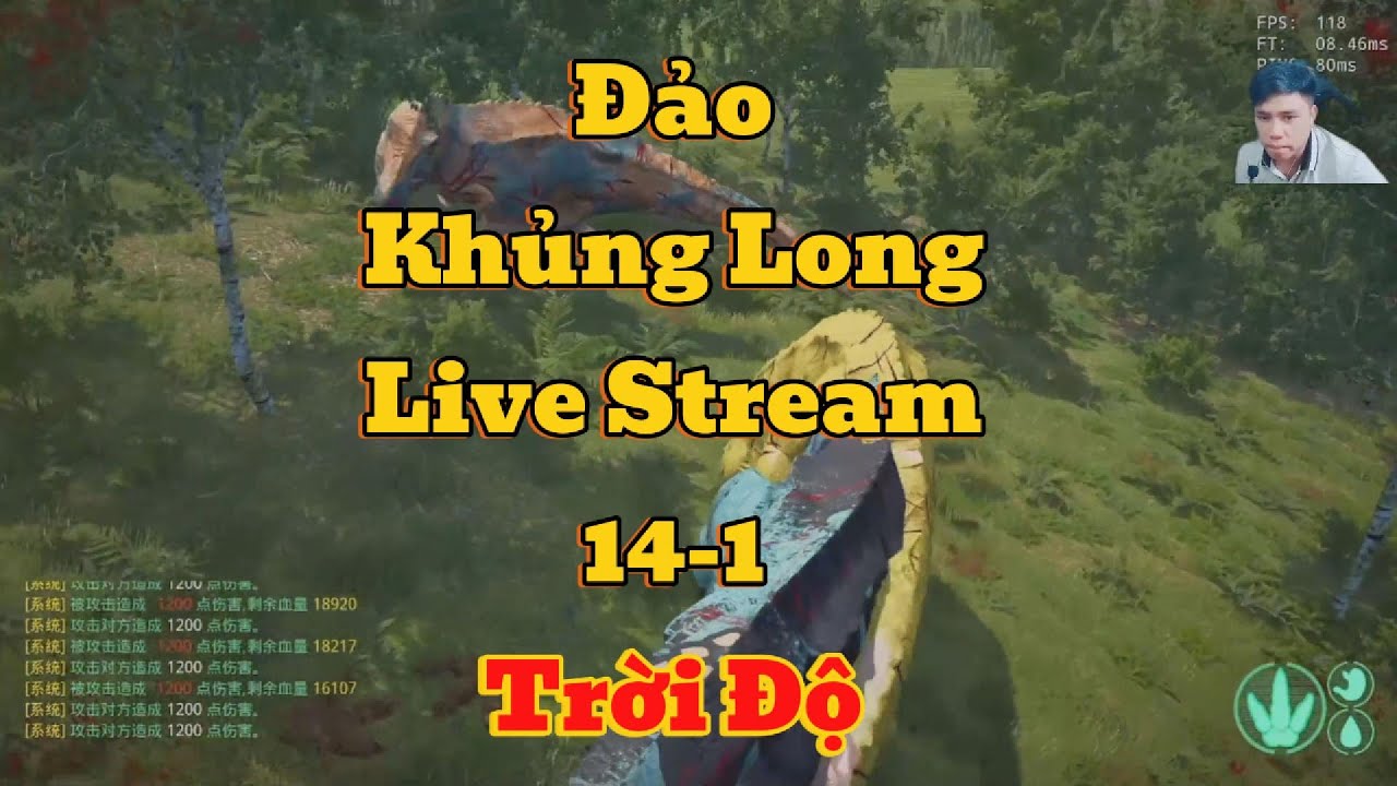 Đảo Khủng Long | Live Stream |14-1 | Trời Độ - YouTube