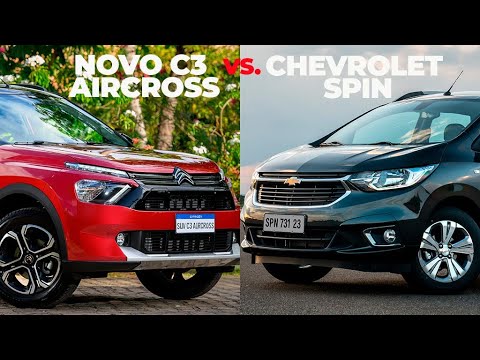 ANÁLISE: CITROËN C3 AIRCROSS É MELHOR DO QUE O CHEVROLET SPIN? - YouTube