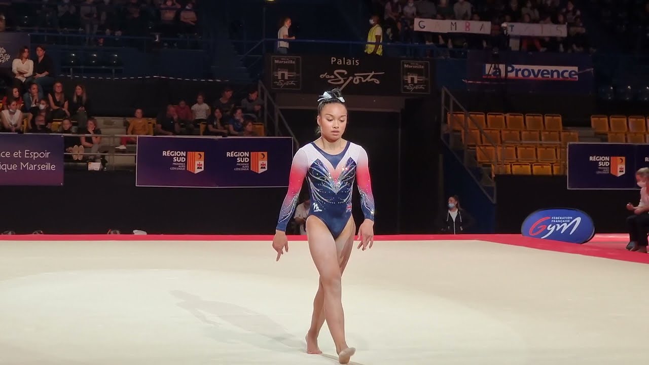 Jea Maracha GB 🇬🇧 - Floor - Master Elite Gym Massilia 2021 - YouTube