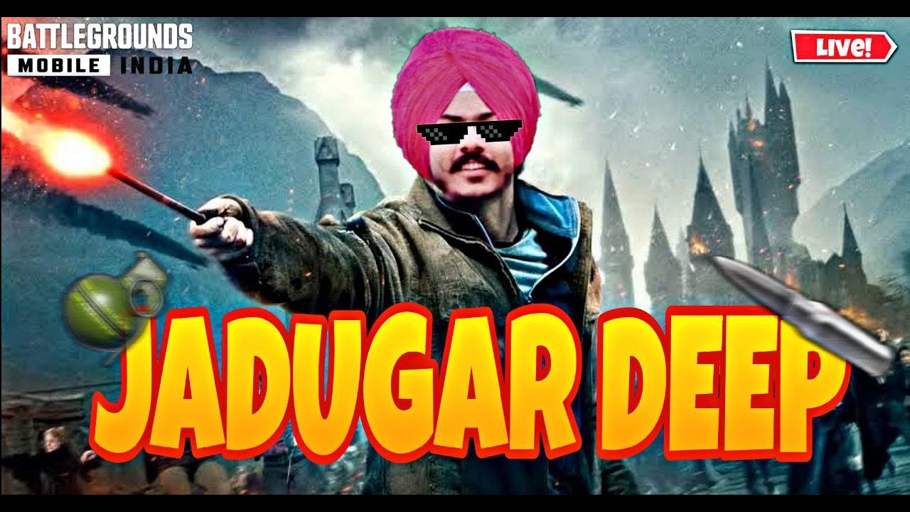 JADUGAR DEEP IS LIVE , BGMI LIVE RANK PUSH :) - YouTube