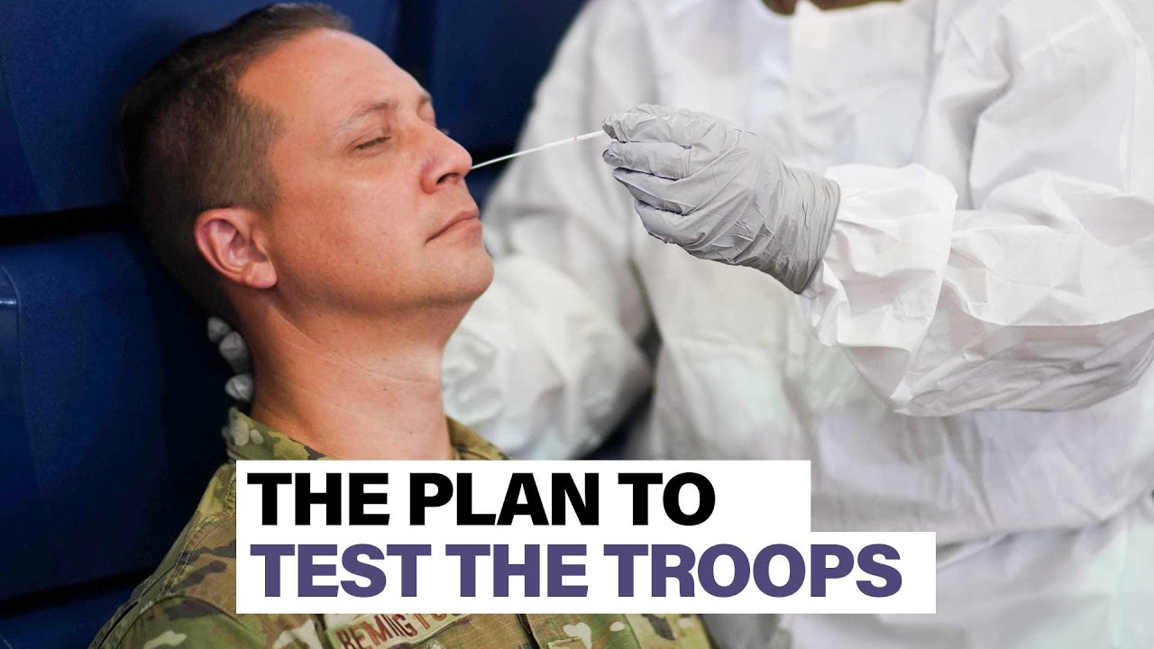 How the military plans to test service members - YouTube