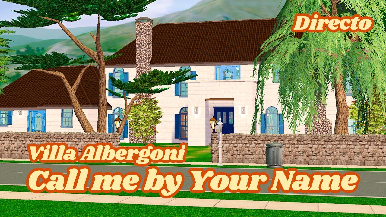 Construyendo la Villa Albergoni (Call me By Your Name) | LOS SIMS 2 ...