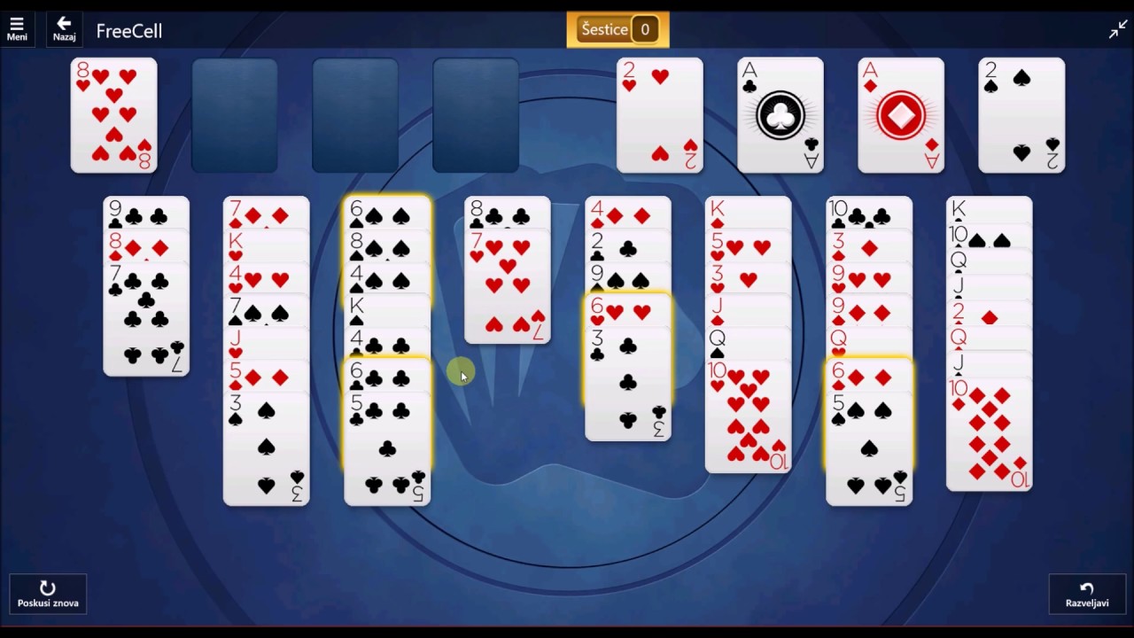 Microsoft Solitaire Collection - FreeCell November 5 2016 - YouTube