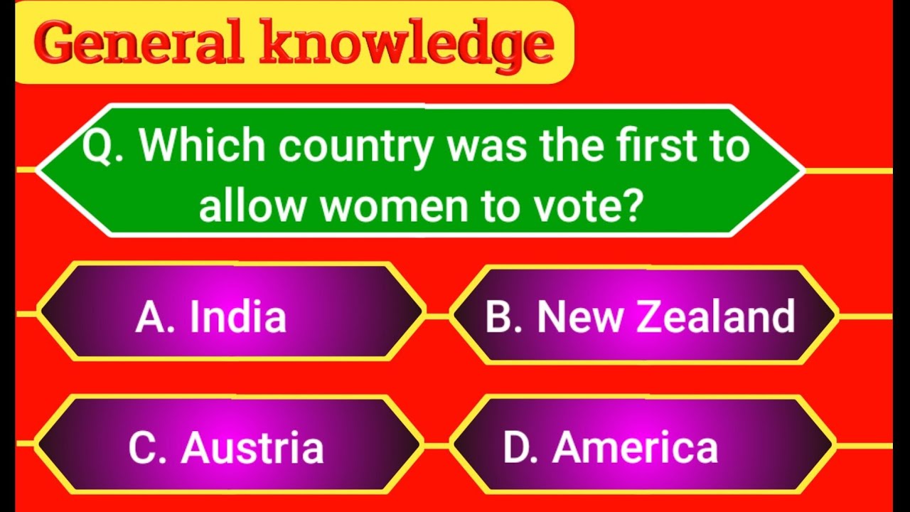 Trivia Quiz Questions And Answers 2022 | Trivia Quiz Questions | Daily ...