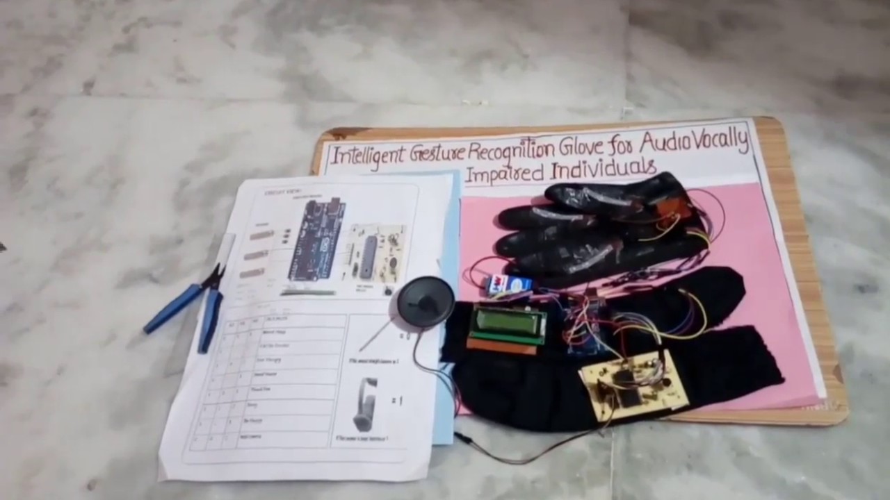 Gesture Recognition Glove for Audio or Vocally Impaired Individuals in ...