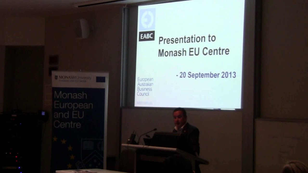 European Australian Business Council Presentation: Jason Collins (Part ...