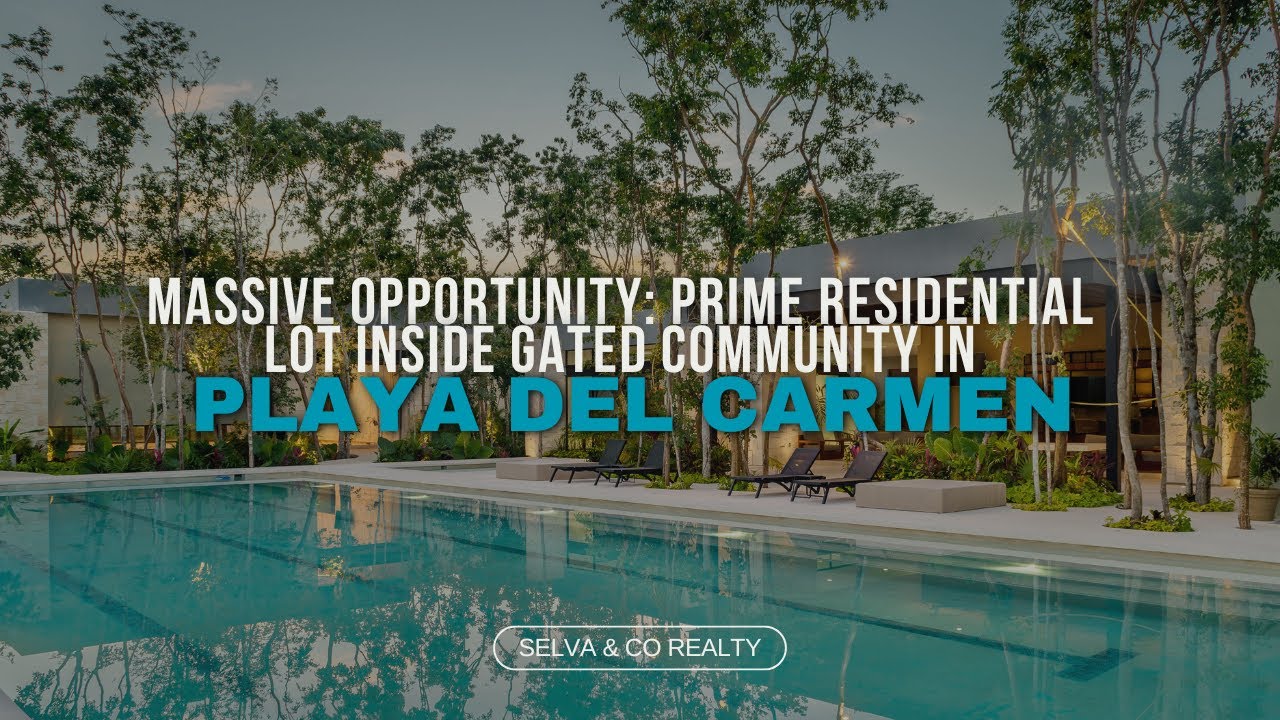Massive Opportunity: Prime Residential Lot Inside Gated Community in ...