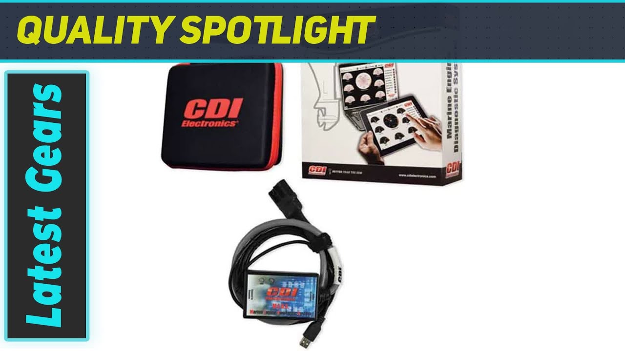 Efficient Marine Engine Diagnostics with CDI Electronics M.E.D.S. - YouTube