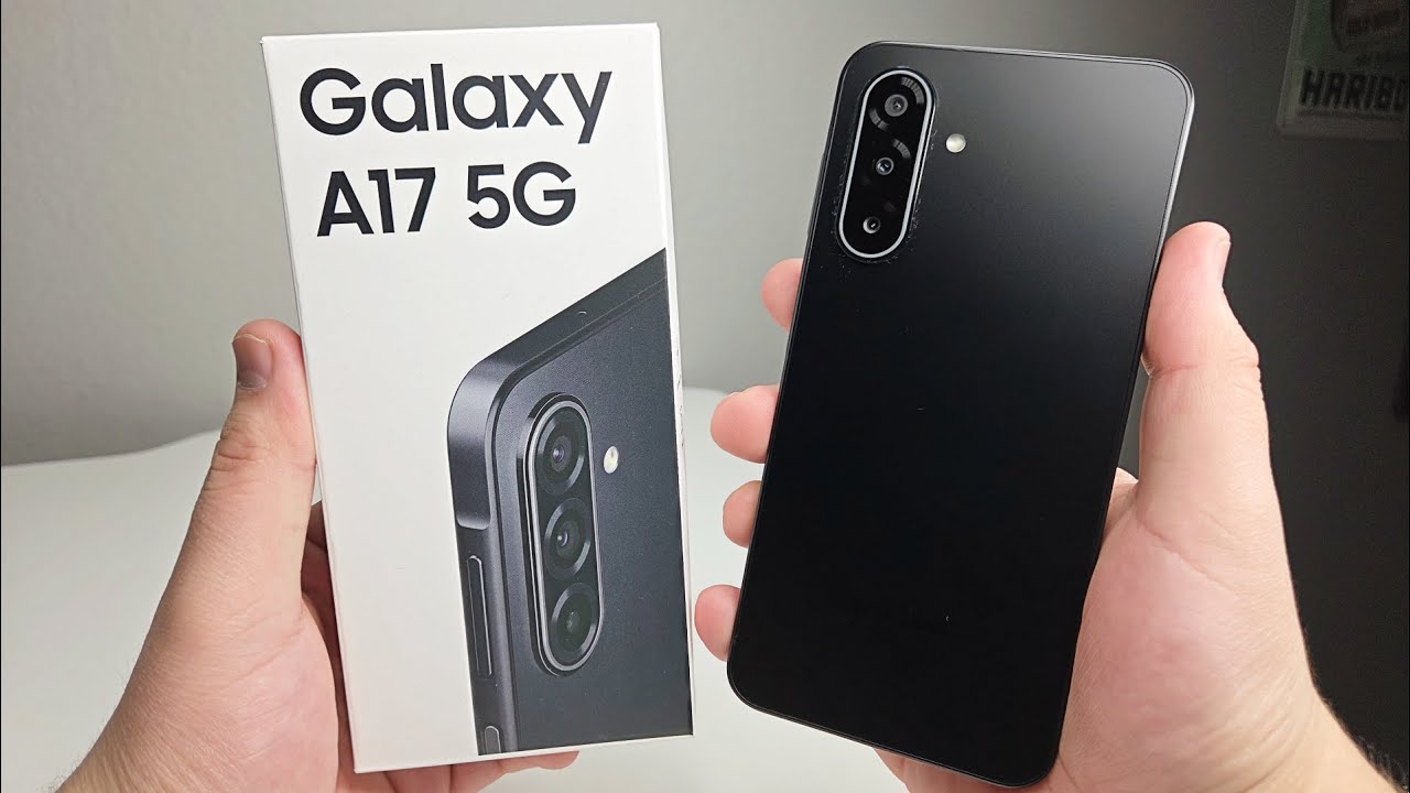 Samsung Galaxy A17 5G Unboxing, Hands-On & First Impressions! (Black ...