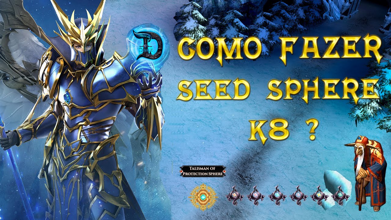 COMO FAZER SEED SPHERE K8 ? - DEVILZMU - YouTube