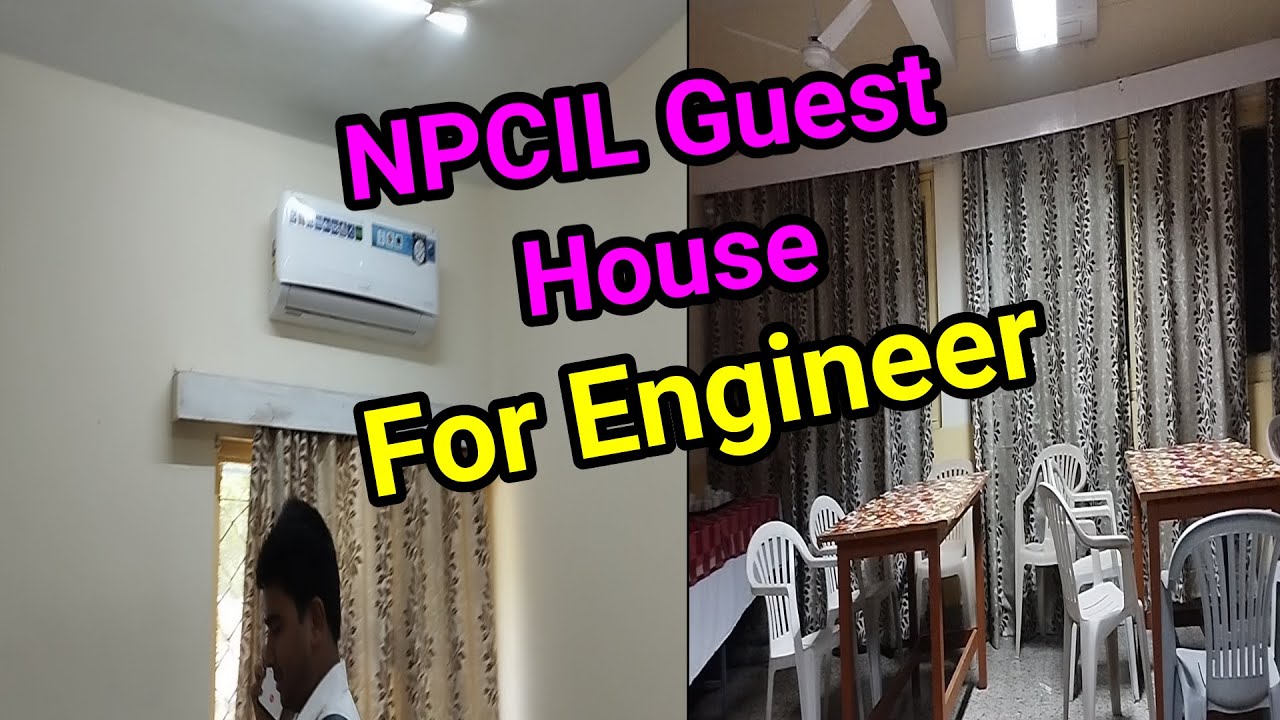 NPCIL Guest House for Executive Engineer || Narora power plant visit ...