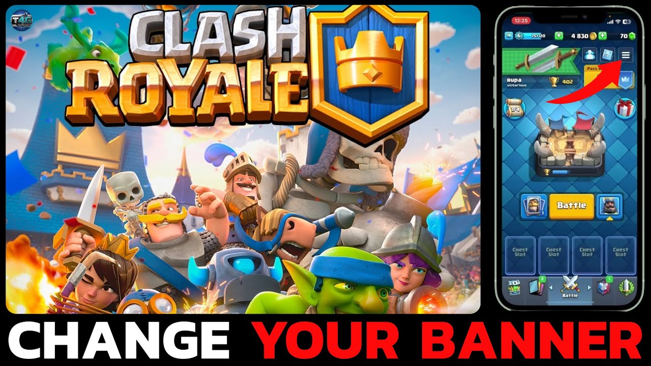 How to Change Your Banner in Clash Royale (Step-by-Step Guide)? - YouTube