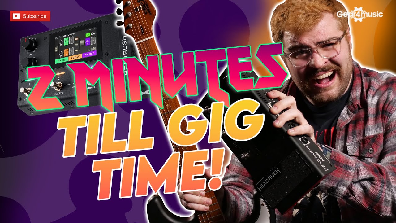 2 minute Patch Challenge! | Gear4music Guitars - YouTube