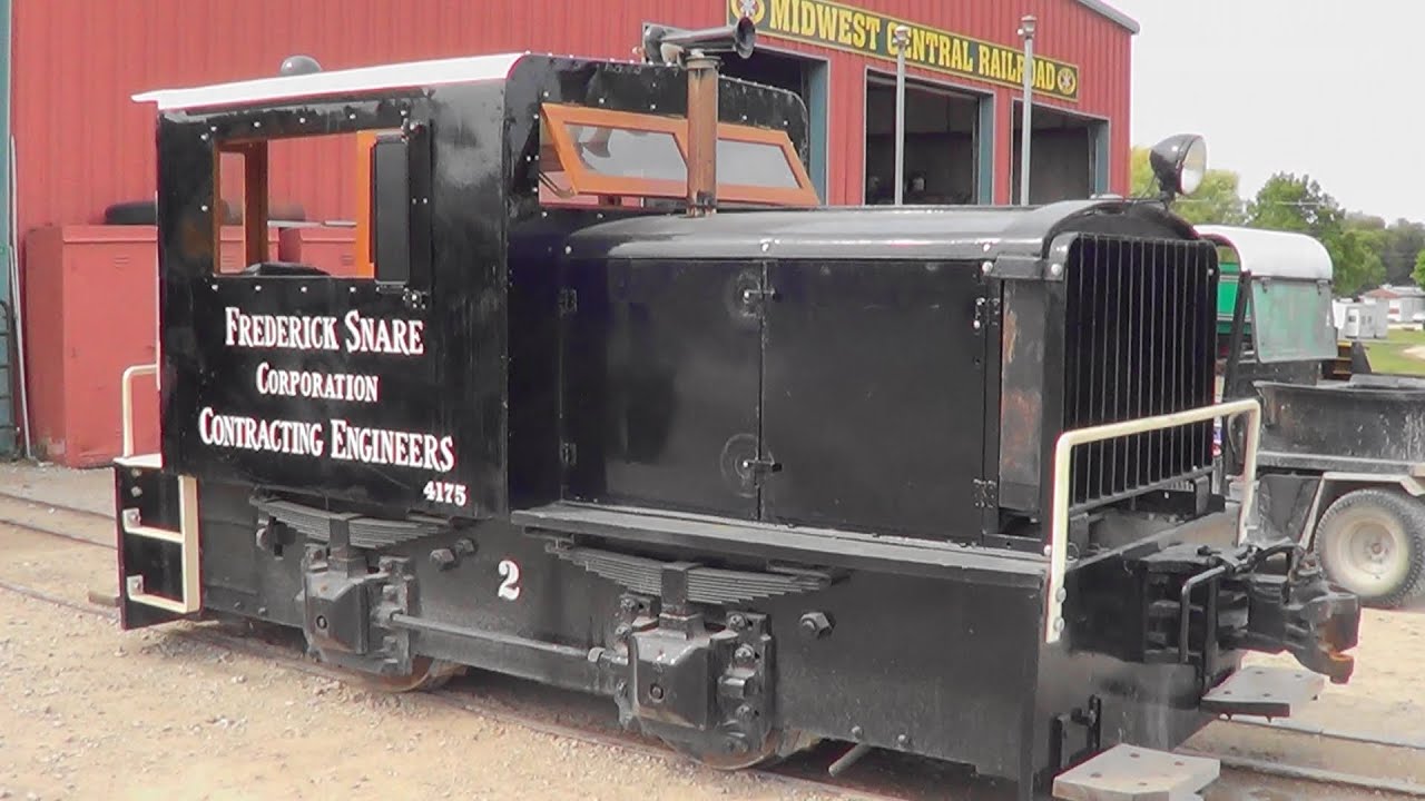 Midwest Central Railroad Machine Shop - YouTube