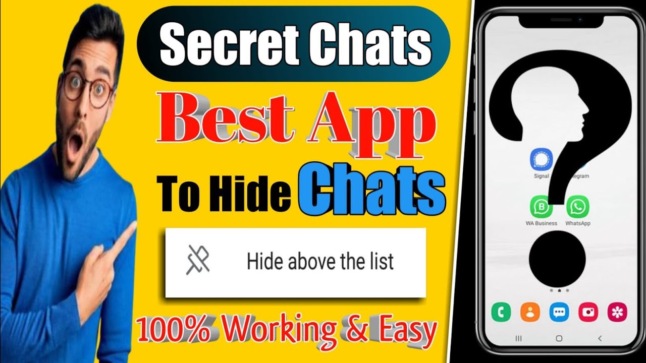 Best App To Hide Personal Chats || Hide Chats || Gf / Bf Chatting App ...