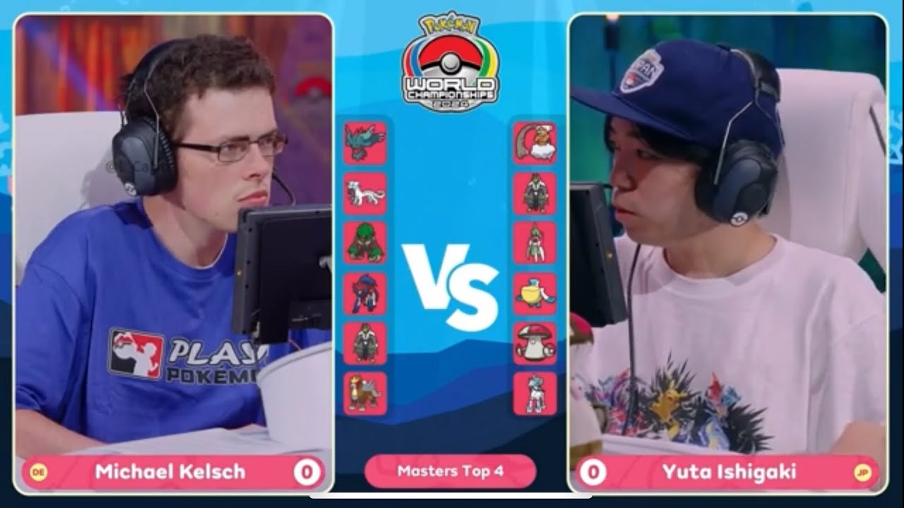 2024 Worlds #pokemonvgc Day 2 l Michael Kelsch VS Yuta Ishigaki Masters ...