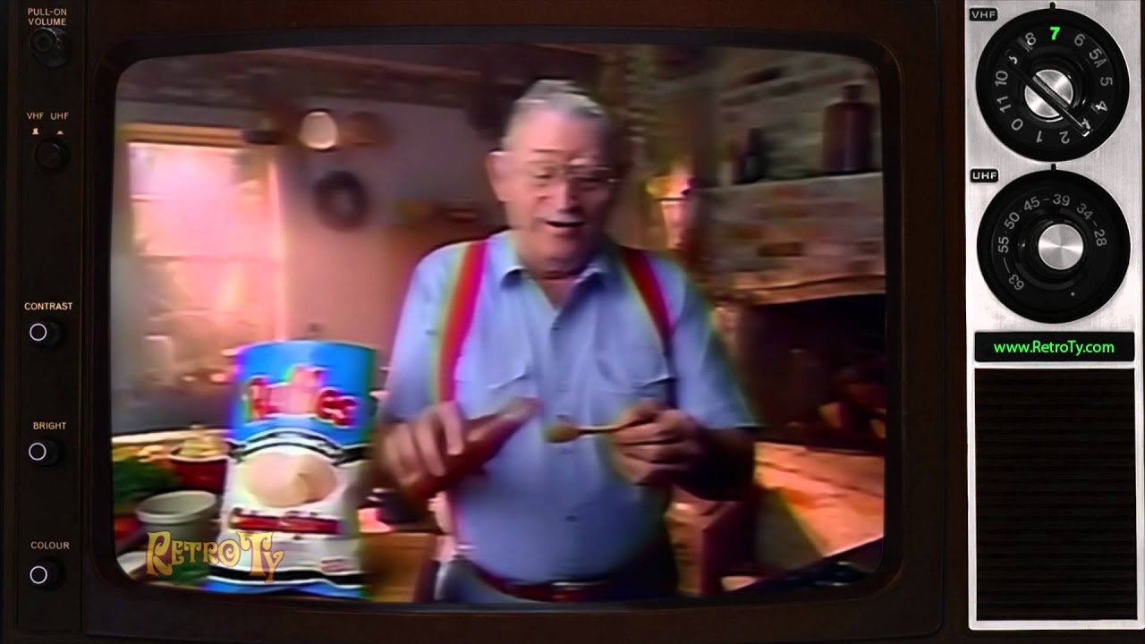 1987 - Ruffles - Cajun Spice Chip with Justin Wilson The Cookin' Cajun ...