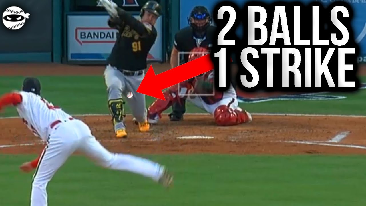 Shohei gets 2 Balls with 1 Strike. - YouTube