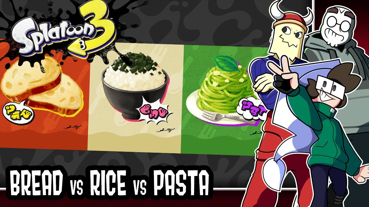 BREAD BREAD BREAD BREAD BRE- | Splatoon 3 Splatfest Bread vs Rice vs ...