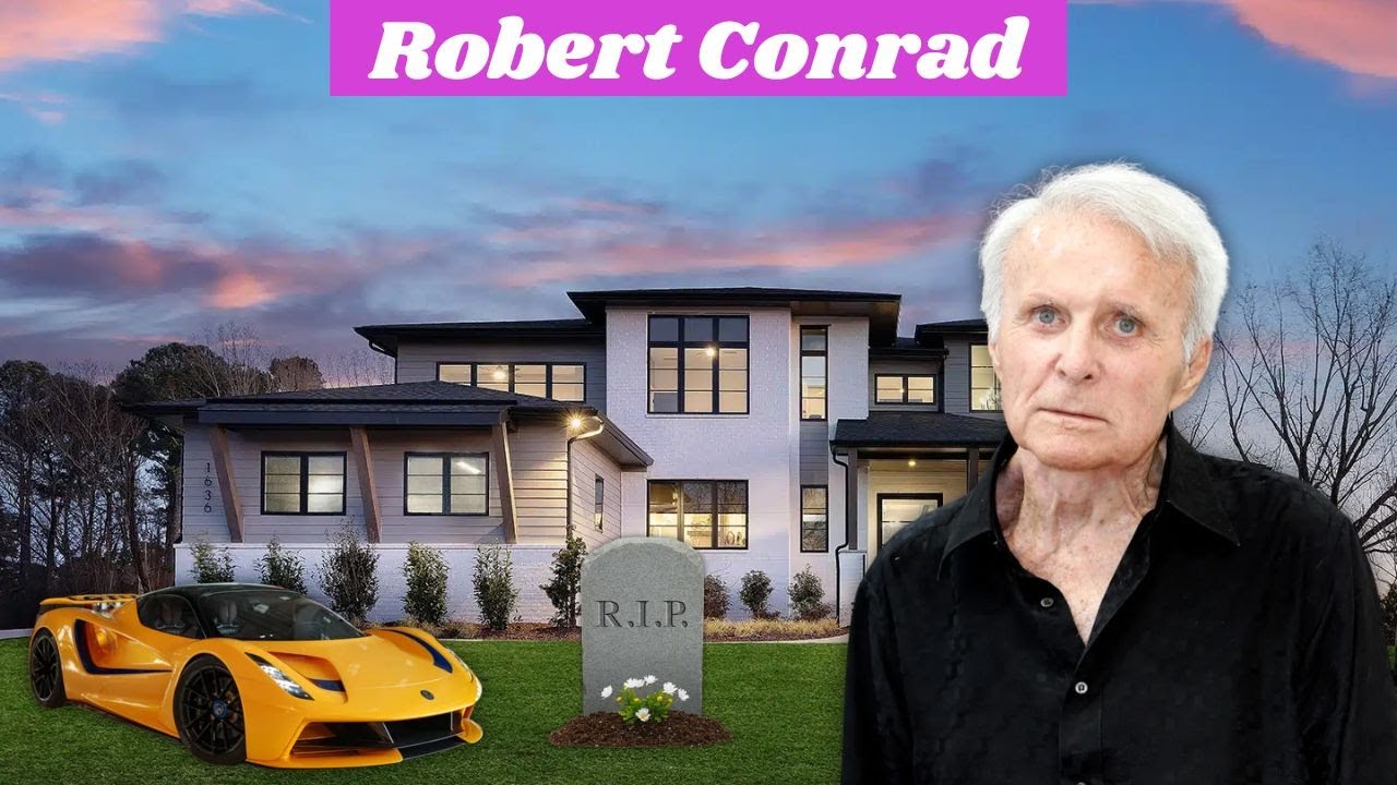 Robert Conrad's Abandoned House | Wife, 8 Children, SAD DEATH, and Net ...