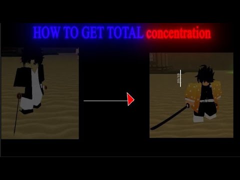 how to get total concentration breathing(IN PROJECT SLAYERS) - YouTube