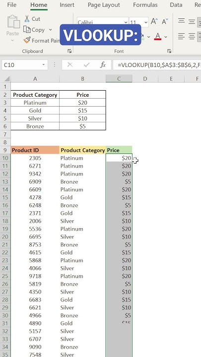 VLOOKUP vs XLOOKUP: a quick comparison - YouTube